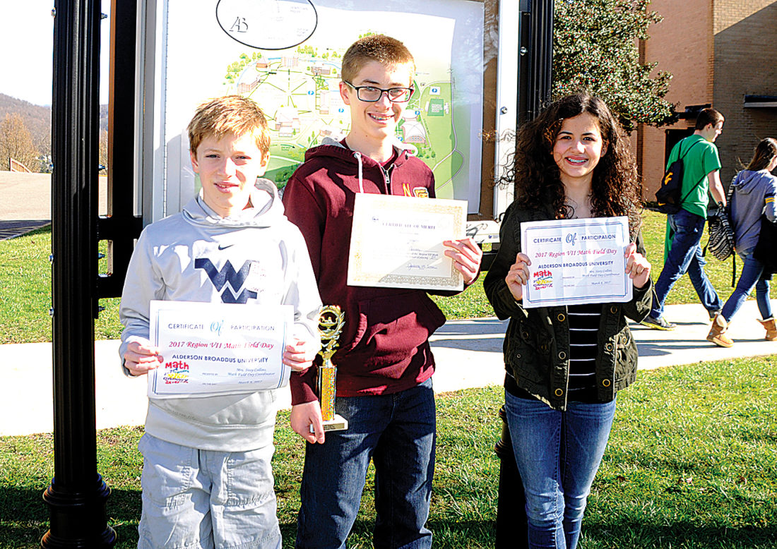 Students test skills in regional math competition | News, Sports, Jobs ...